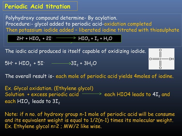 Redox titration | PPT | Chemistry | Science