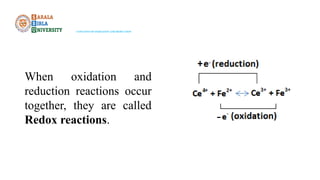redox titration B pharm 1st sem Full notes | PPTX