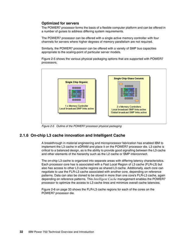 IBM Power 750 and 755 Technical Overview and Introduction | PDF