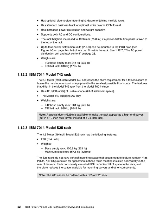 IBM Power 770 and 780 Technical Overview and Introduction | PDF