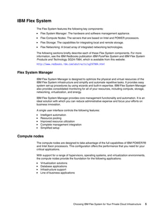 Choosing IBM Flex System for Your Private Cloud Infrastructure | PDF