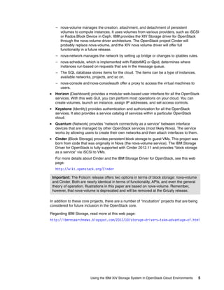 Using the IBM XIV Storage System in OpenStack Cloud Environments | PDF