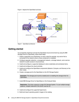 Using the IBM XIV Storage System in OpenStack Cloud Environments | PDF