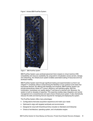 IBM PureFlex Solution for Cloud Backup and Recovery: Private Cloud Disaster Recovery Strategies ...
