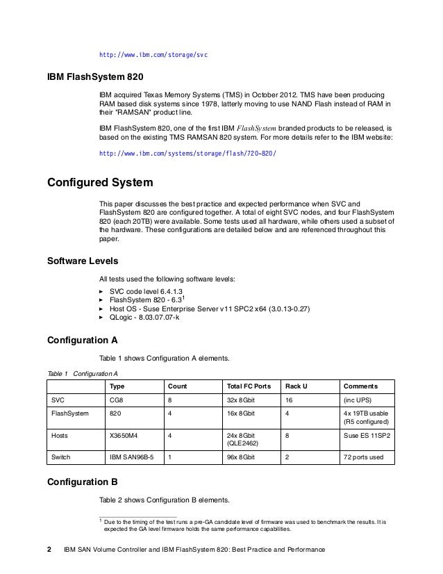 IBM SAN Volume Controller and IBM FlashSystem 820: Best Practice and ...