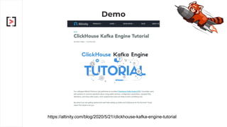 Redpanda and ClickHouse | PDF | Cloud Computing | Internet