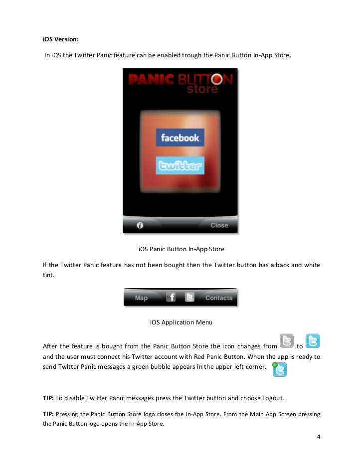 Red Panic Button User Guide