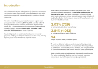 Survey counterfeit cosmetics | PDF