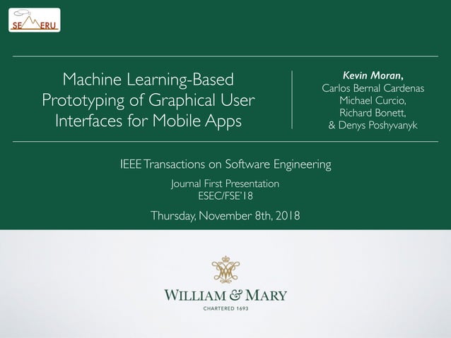 Machine Learning-Based Prototyping of Graphical User Interfaces for Mobile Apps | PDF | Graphics ...