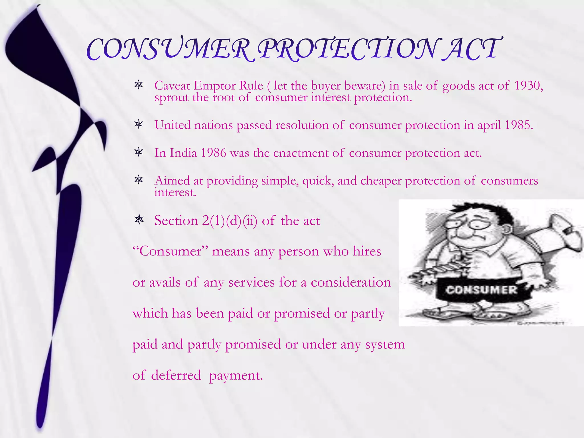 Redressal mechanism as per consumer protection act | PPTX