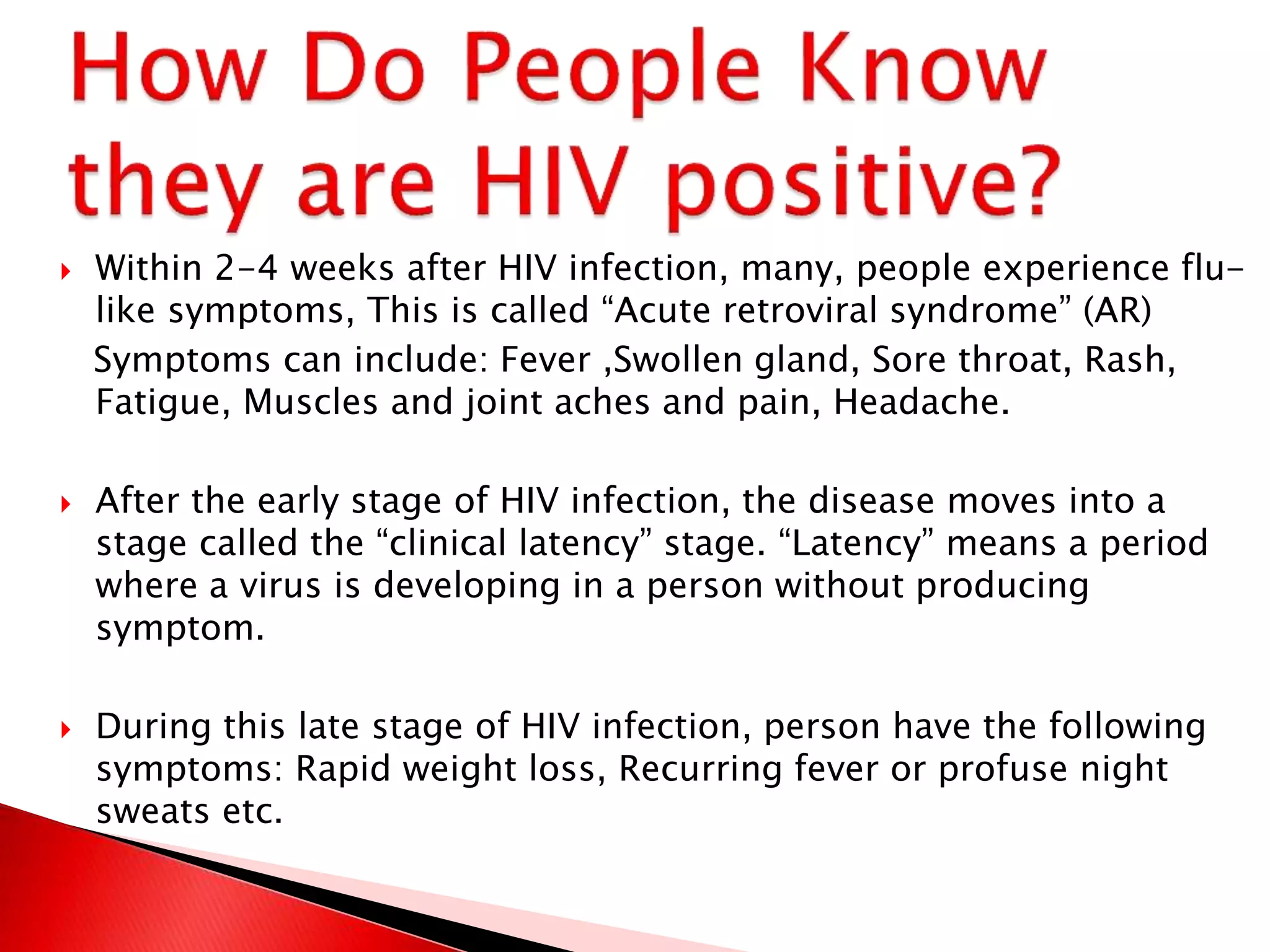 Red ribbon hiv aids in adolescents | PPTX