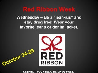 Red Ribbon Week 2016 | PPT