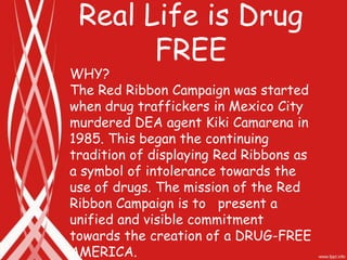 Red ribbon week pres | PPTX