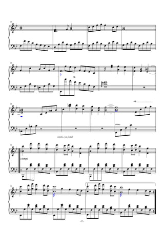 Piano sheet music chinese songs - Red river valley | PDF
