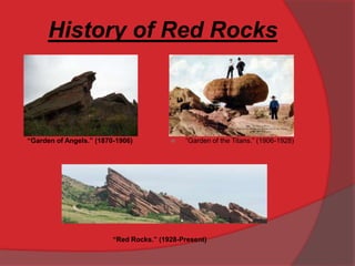 Red Rocks Amphitheatre Presentation | PPTX