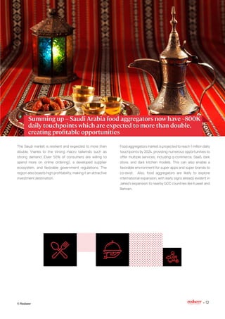 KSA food aggregators to deliver million smiles | PDF