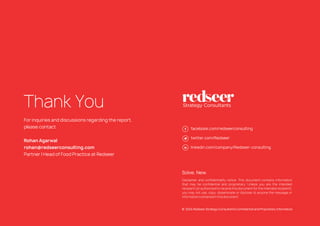 Winning Recipe for Food Brands in India- Redseer Report | PPT