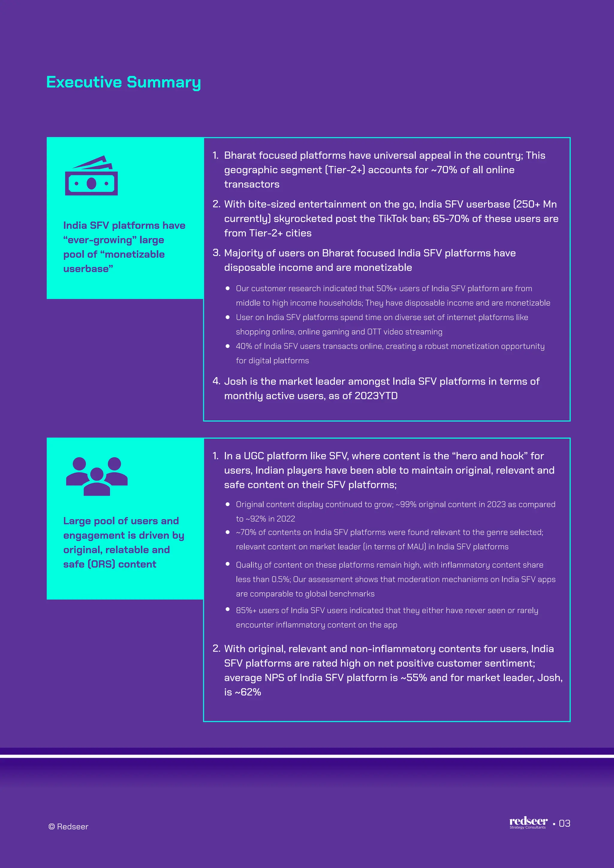 Redseer Report - Demystifying India's SFV Platforms | PDF