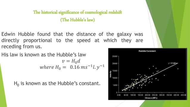 Redshift | PPTX | Physics | Science