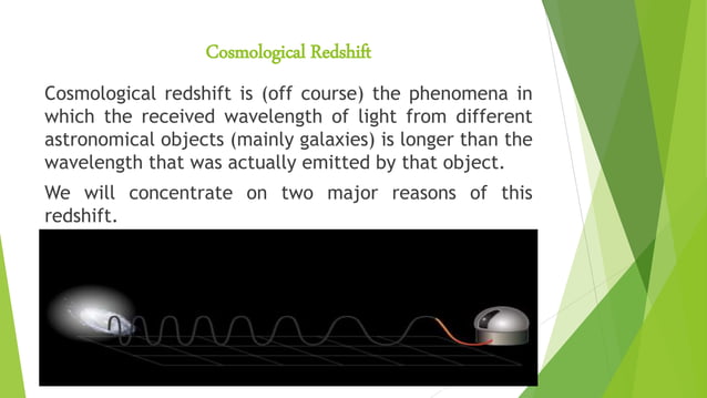 Redshift | PPTX | Physics | Science