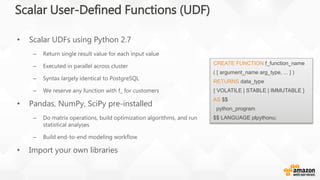 Redshift Chartio Event Presentation | PPT
