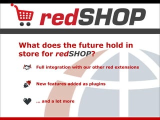 Red shop presentation | PPT