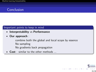 Machine Learning Interpretability / Explainability | PDF