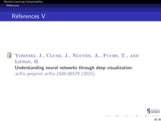 Machine Learning Interpretability / Explainability | PDF