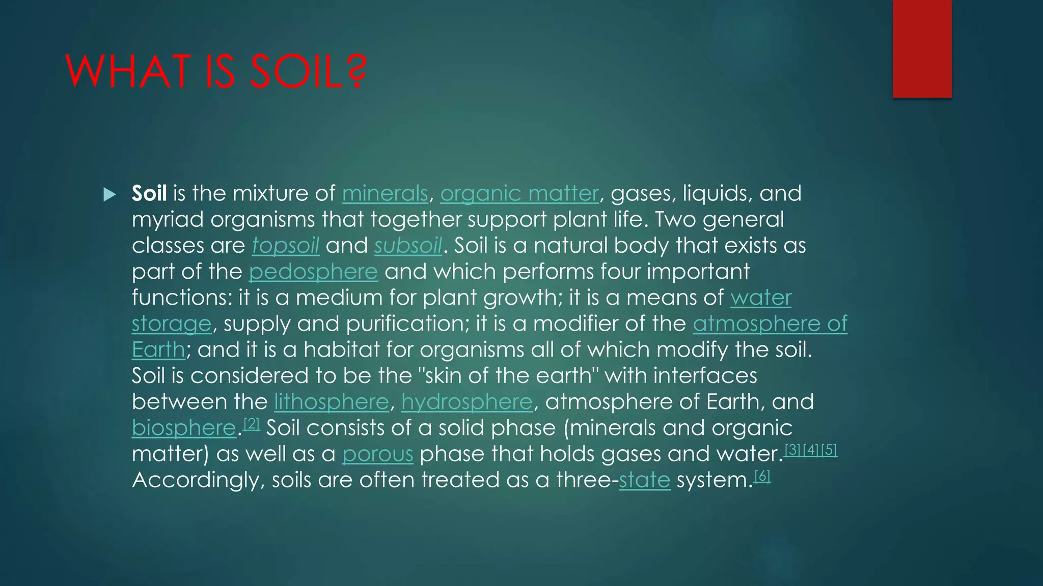 soils and Red soil with animations | PPTX