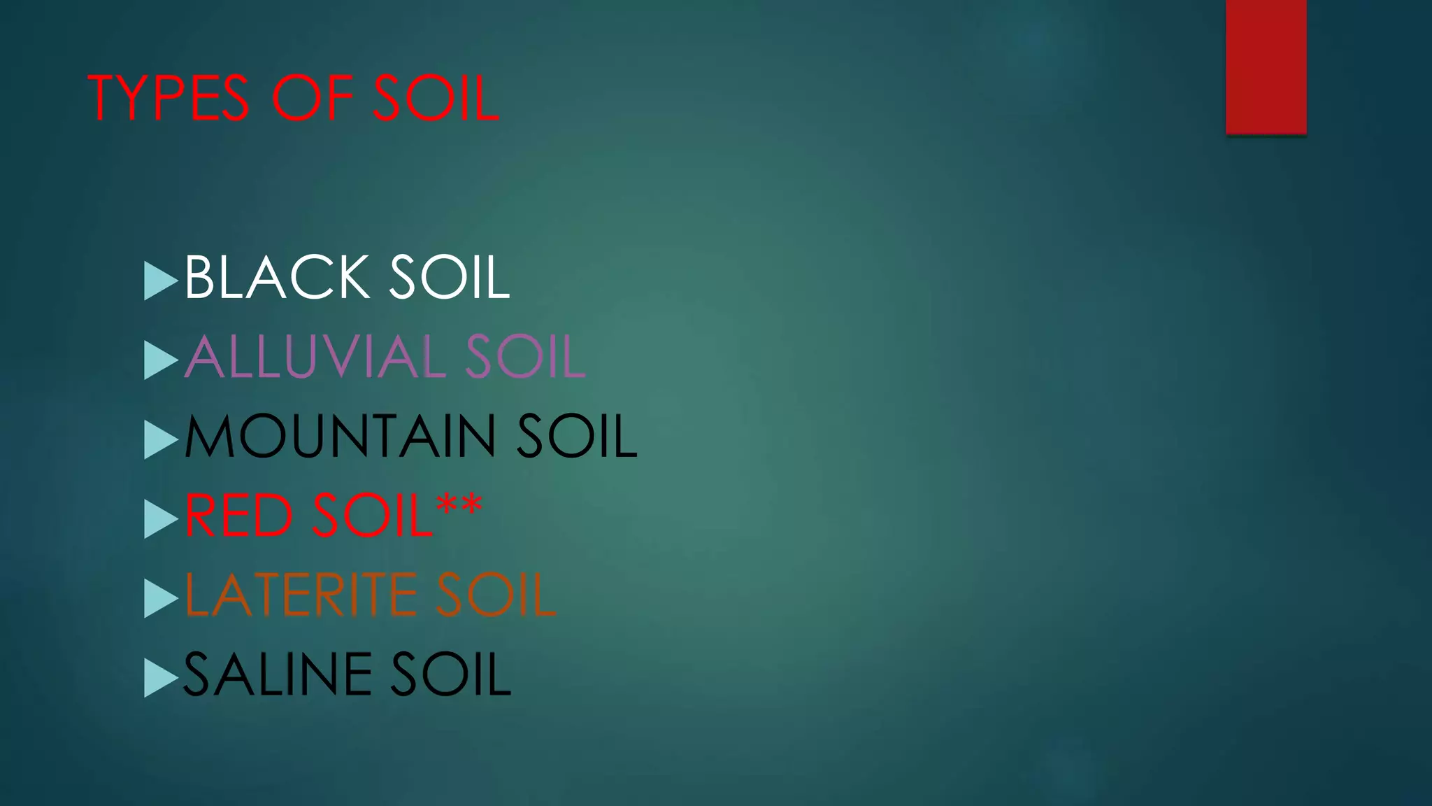 soils and Red soil with animations | PPTX