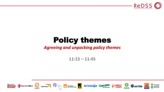 ReDSSEthiopia_PolicyWorkshop_OverallPwP_28Feb20-final.pptx