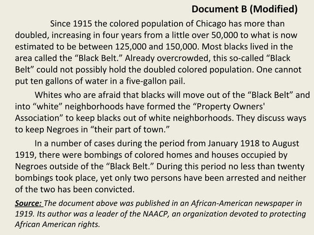 Red Summer 1919 | PPT