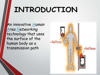Redtacton technology | PPTX | Computer Networking | Computing