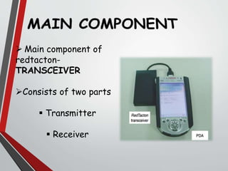 Redtacton technology | PPTX | Computer Networking | Computing