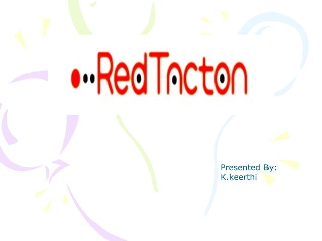 Red tacton | PPT