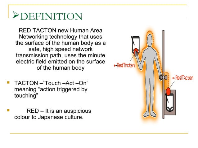 Red tacton final ppt | PPT