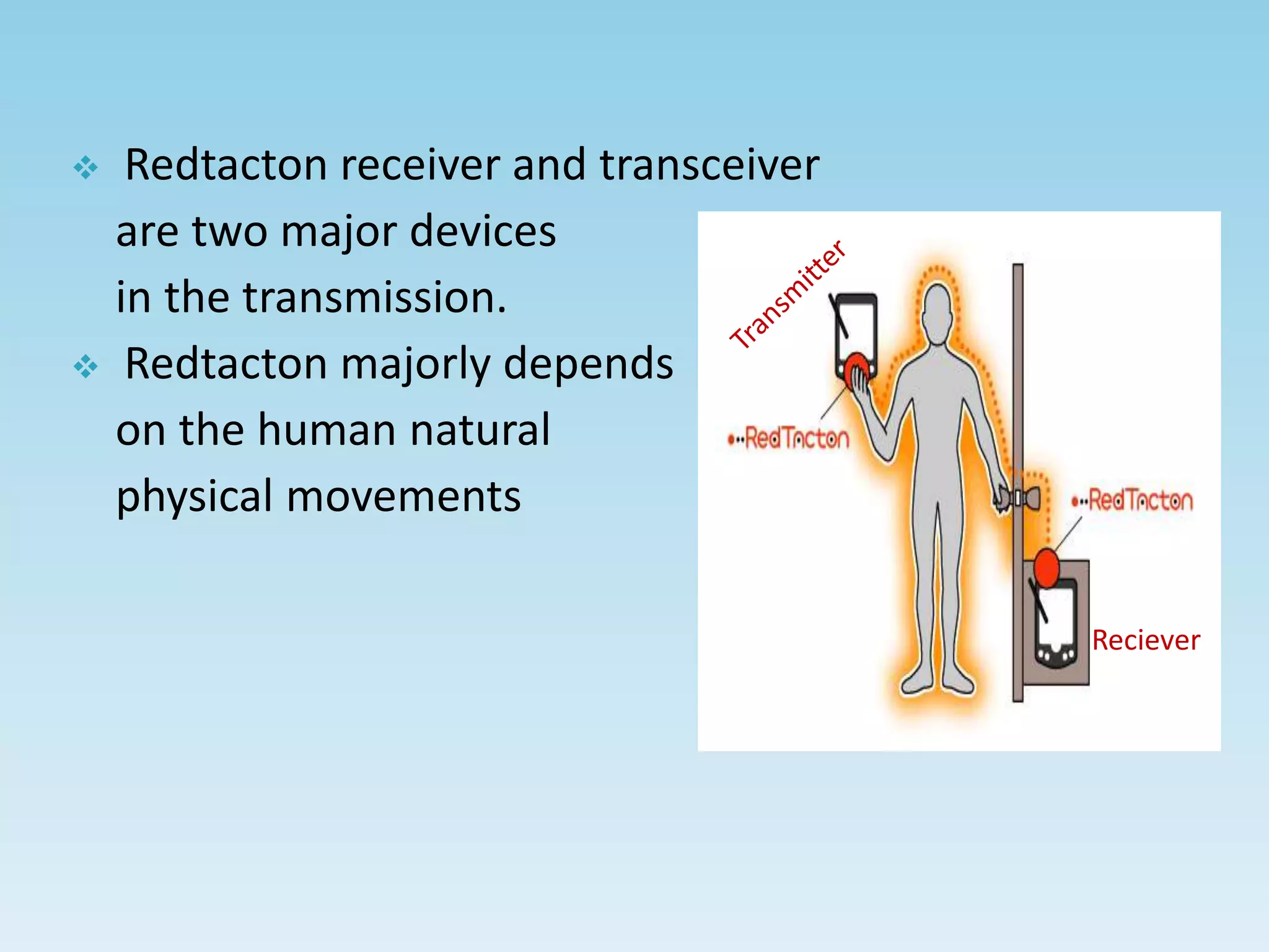 Redtacton - Human Area Network | PPTX