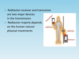 Redtacton - Human Area Network | PPT