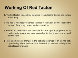 Redtacton ppt | PPT