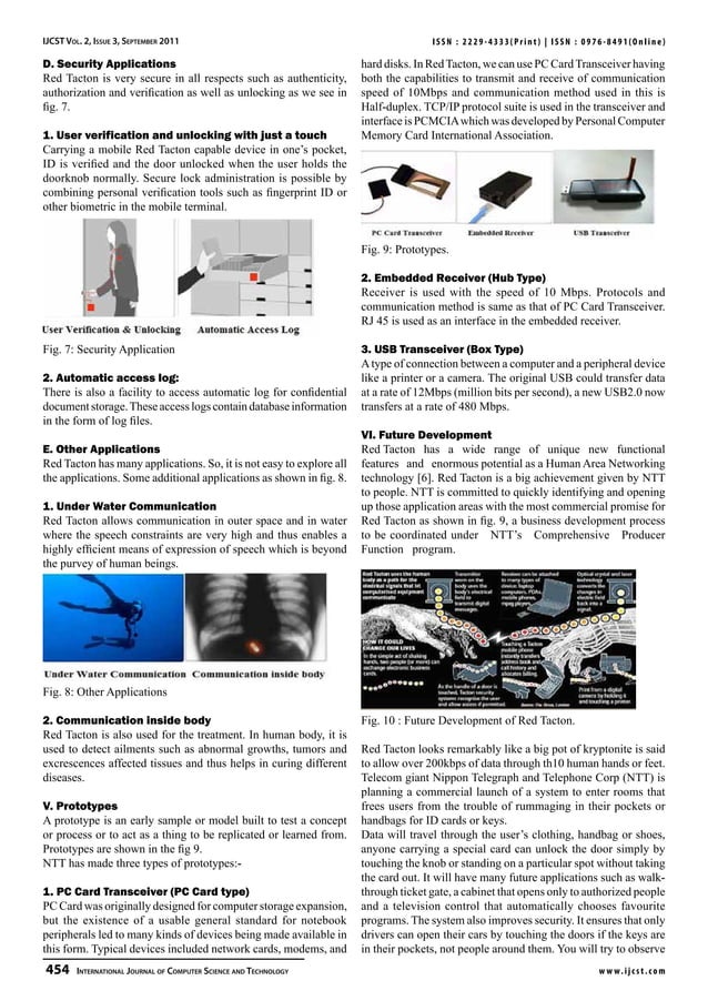 Redtacton technology | PDF