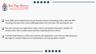Red Tape Busters - An Overview | PPT