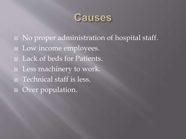 Red tapism in gov hospitals | PPT