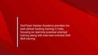 Ethical Hacking Courses in India | PPTX