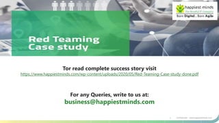 Red Teaming Case study | PPTX | Internet | Computing