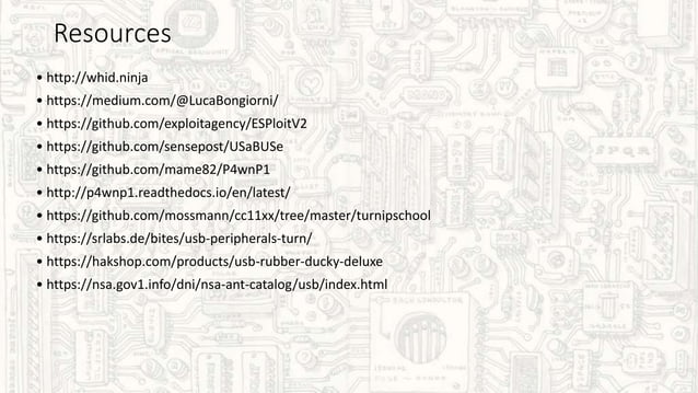 Redteaming HID attacks | PPT | Free Download