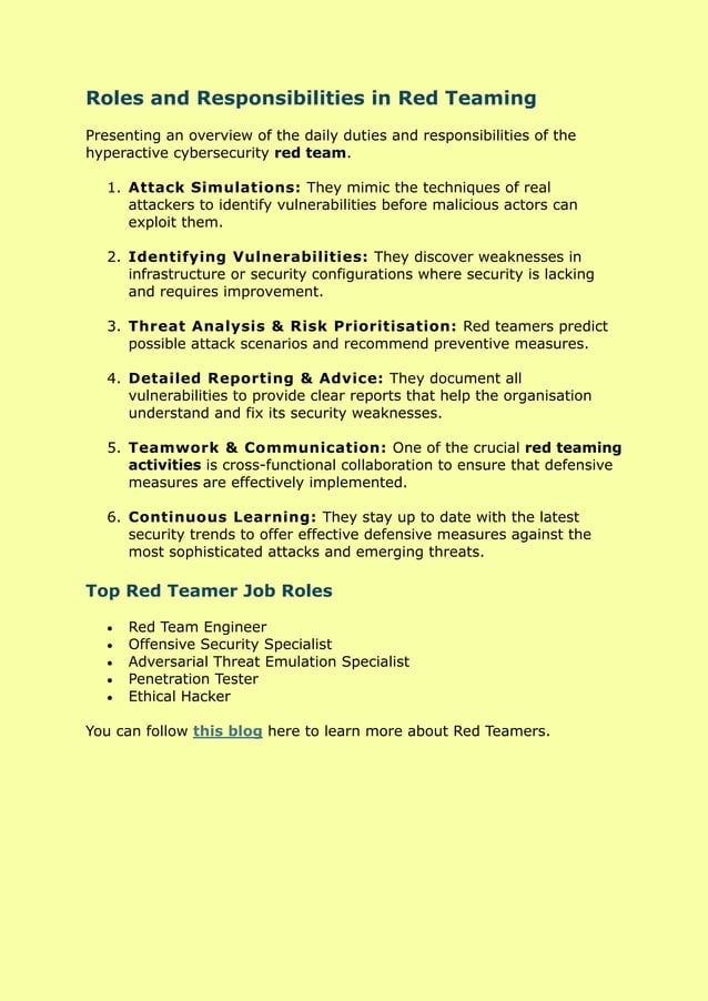 Red Teaming in Cybersecurity What You Need to Know.pdf