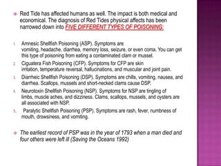 Red tide phenomenon | PPTX