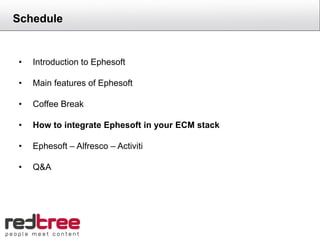 Ephesoft overview by RedTree | PPTX