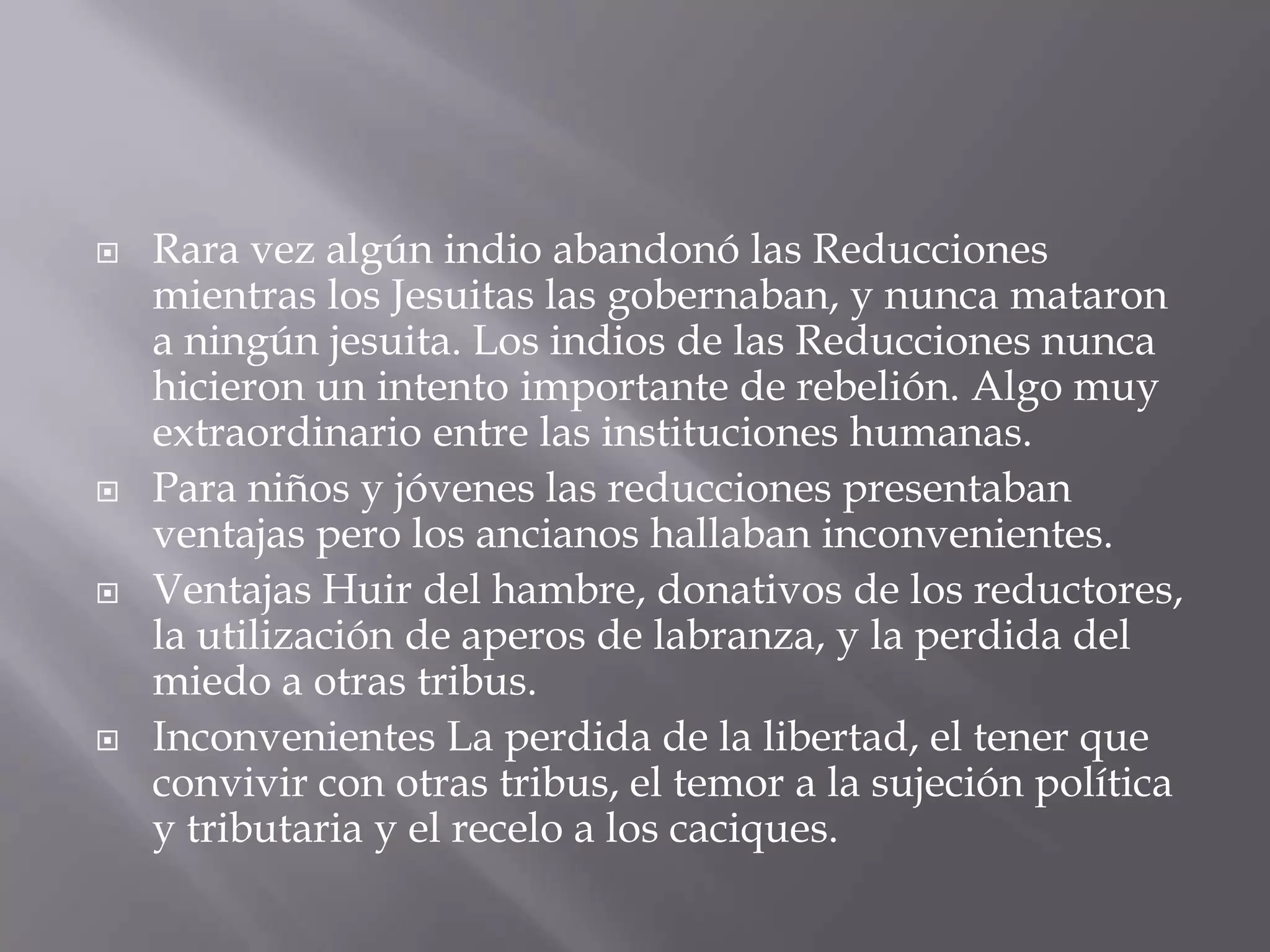 Reducciones Del Paraguay | PPTX