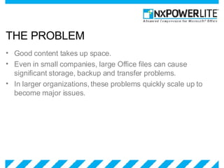 Reduce the size of your PowerPoint presentation files | PPT